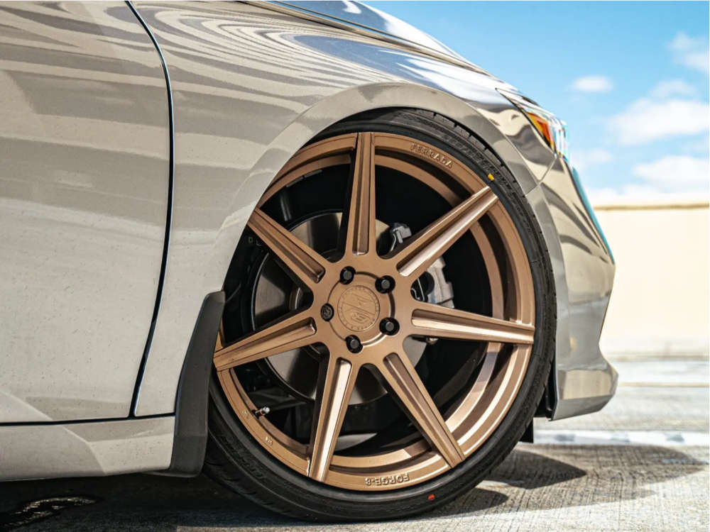 2021 Honda Accord with 20x10.5 40 Ferrada F8-fr7 and 255/35R20 Vercelli ...