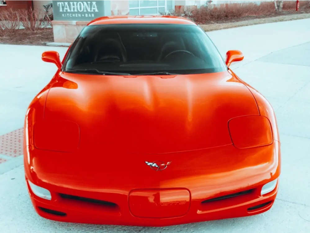 1998 Chevrolet Corvette with 18x9 35 Kansei Tandem and 235/40R18 ...