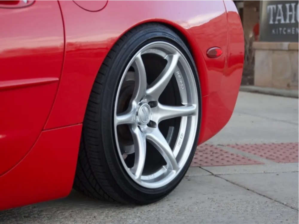 1998 Chevrolet Corvette with 18x9 35 Kansei Tandem and 235/40R18 ...