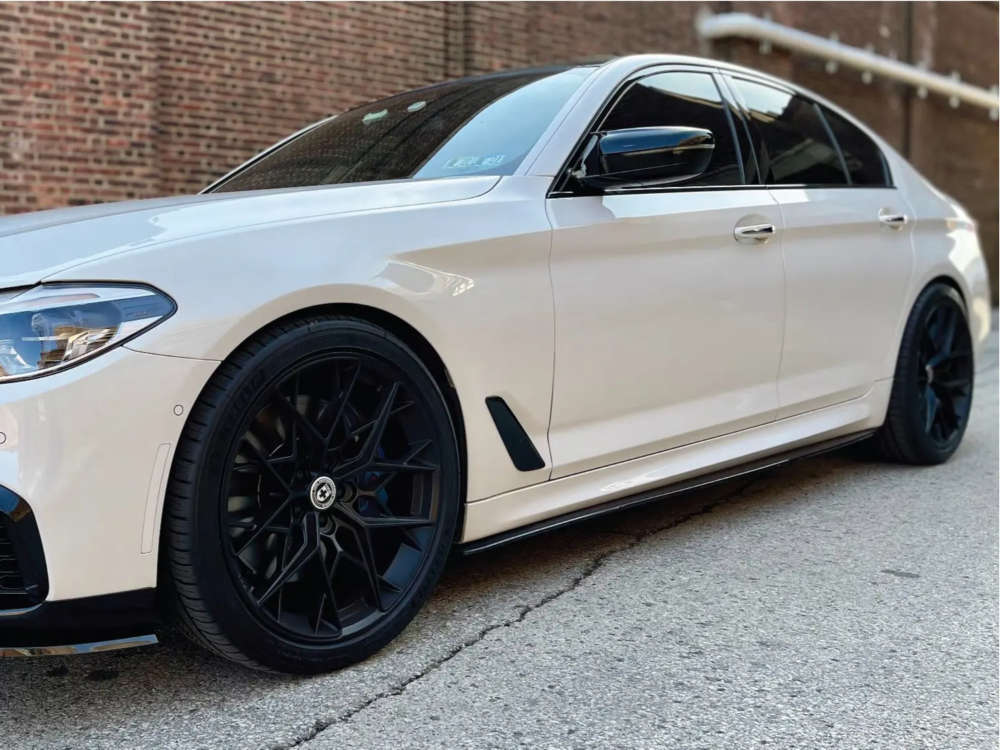 2018 BMW M550i XDrive with 20x9 25 HRE FlowForm Ff10 and 245/35R20 ...