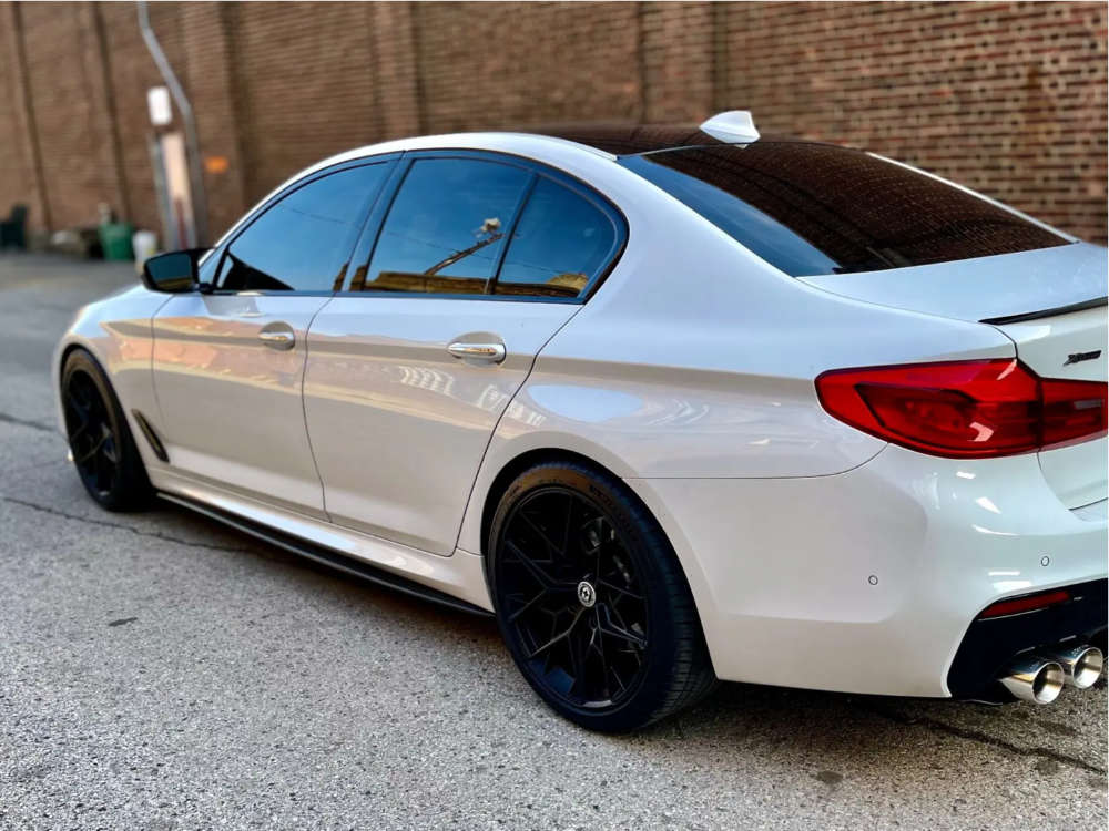 2018 BMW M550i XDrive with 20x9 25 HRE FlowForm Ff10 and 245/35R20 ...