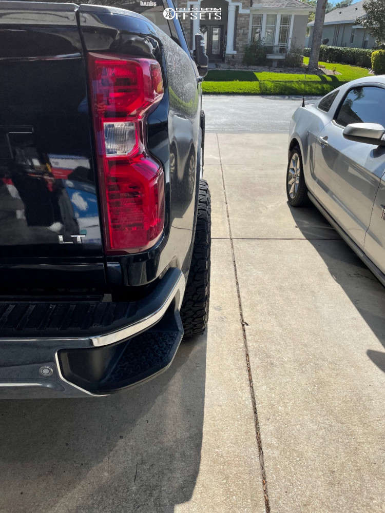 2020 Chevrolet Silverado 2500 HD with 18x9 -12 Raceline Gauge and 35/12.5R18 BFGoodrich All ...