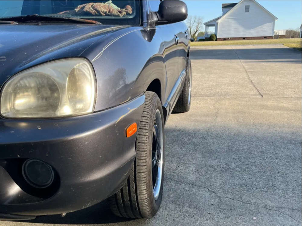 2005 Hyundai Santa Fe with 20x8.5 20 TSW Jarama and 245/50R20 Cooper ...