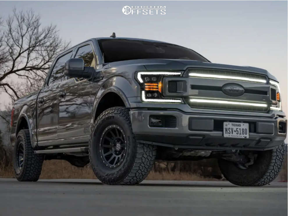 2019 Ford F-150 with 17x8.5 6 Icon Alloys Compression and 35/12.5R17 ...