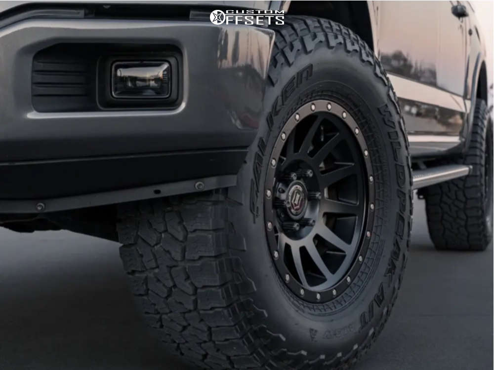 2019 Ford F-150 with 17x8.5 6 Icon Alloys Compression and 35/12.5R17 ...