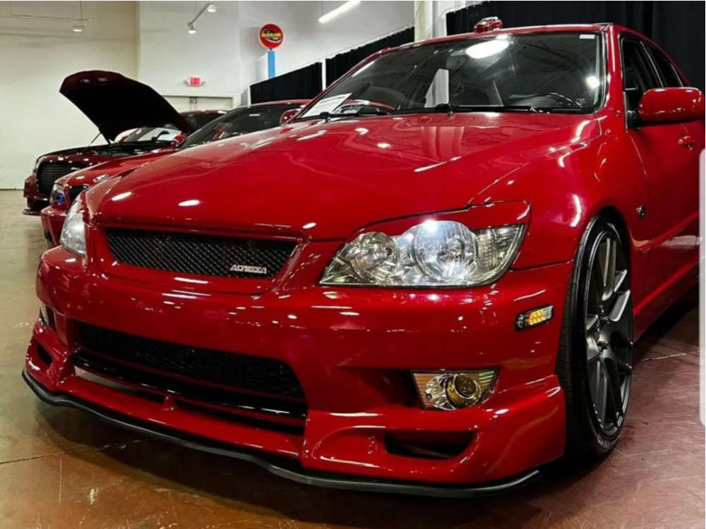 2002 Lexus IS300 with 19x8.5 38 RTX Envy and 235/35R19 Nitto Invo and ...