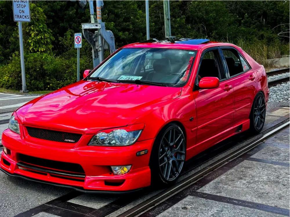 2002 Lexus IS300 with 19x8.5 38 RTX Envy and 235/35R19 Nitto Invo and ...