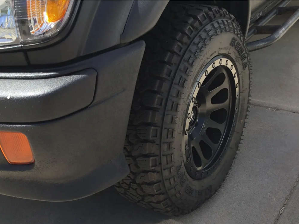 2001 Toyota Tacoma with 17x9 -12 Fuel Vector and 245/75R17 Kenda Klever ...