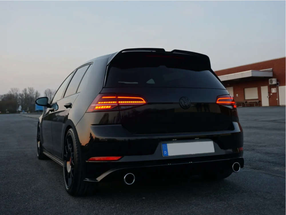 2018 Volkswagen GTI with 19x8.5 45 Rotiform Tuf-r and 235/35R19 Hankook ...