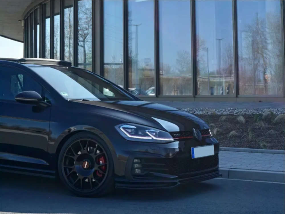 2018 Volkswagen GTI with 19x8.5 45 Rotiform Tuf-r and 235/35R19 Hankook ...