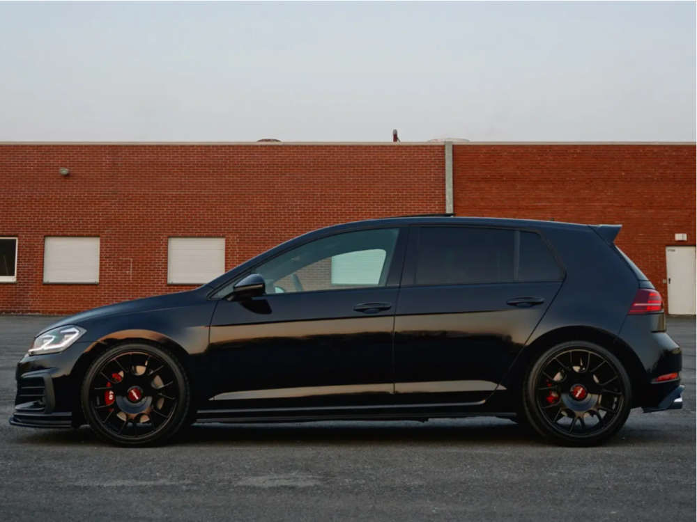 2018 Volkswagen GTI with 19x8.5 45 Rotiform Tuf-r and 235/35R19 Hankook ...