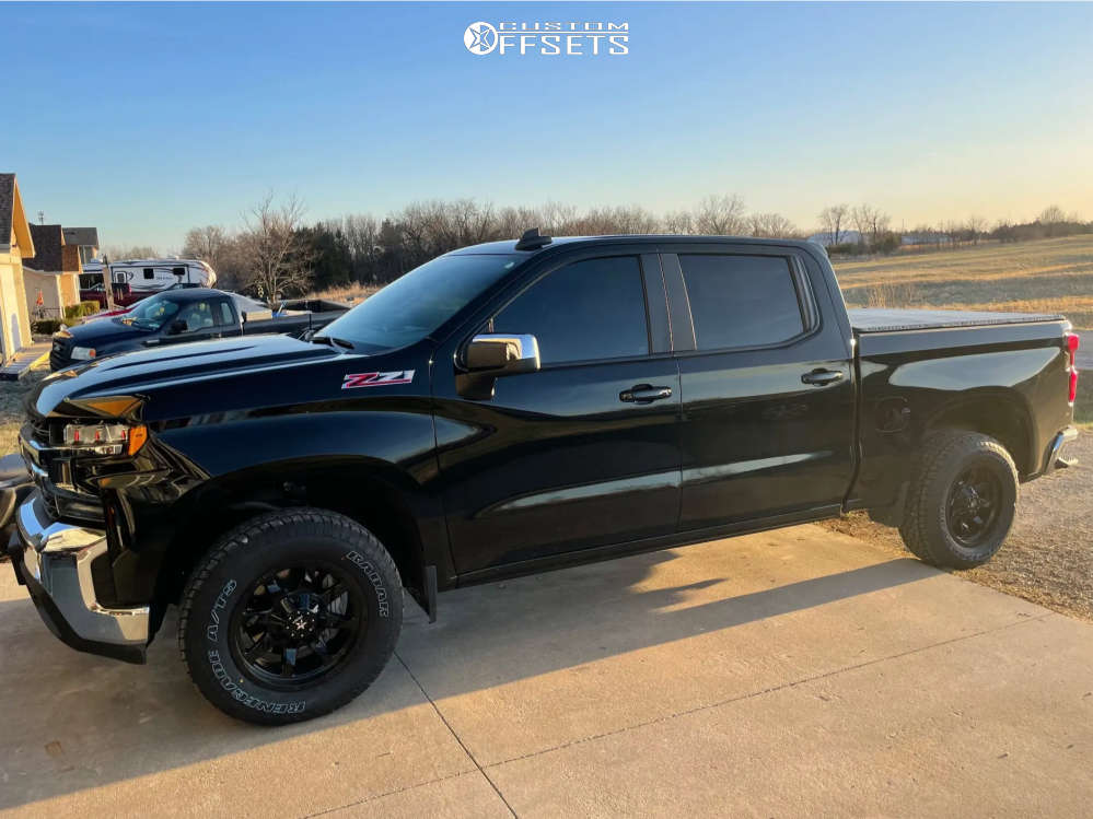 2020 Chevrolet Silverado 1500 with 18x9 -12 RBP 01r and 275/65R18 Radar ...