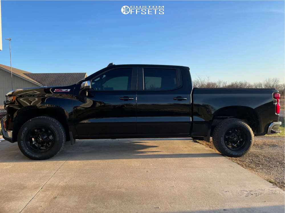 2020 Chevrolet Silverado 1500 with 18x9 -12 RBP 01r and 275/65R18 Radar ...