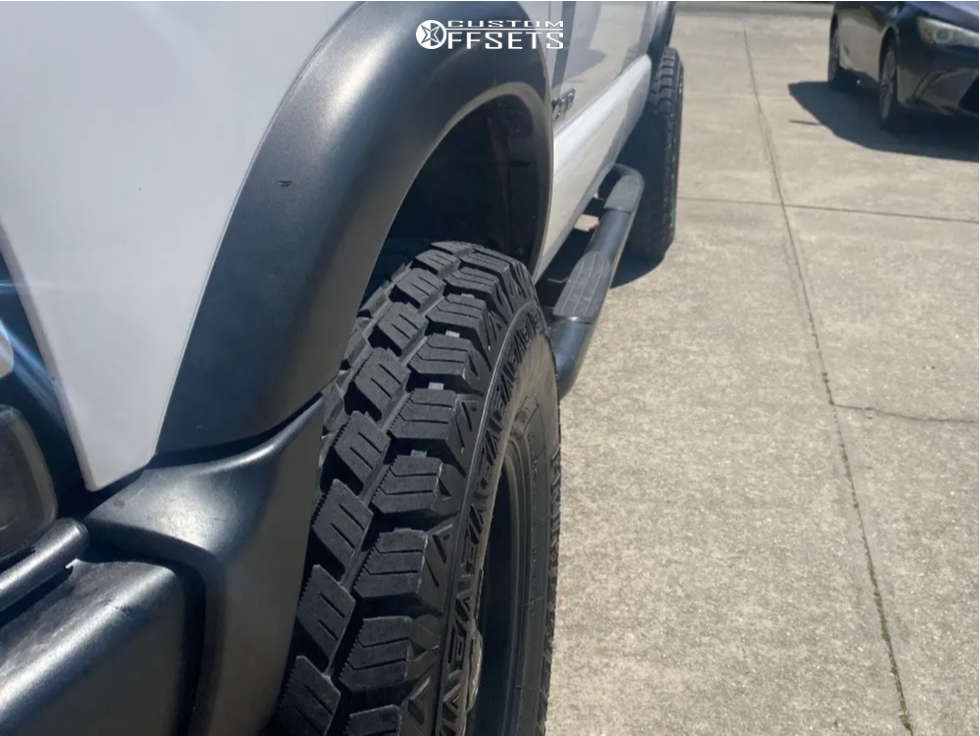 2003 Chevrolet S10 with 15x7 -6 American Racing Ar23 and 31/10.5R15 ...