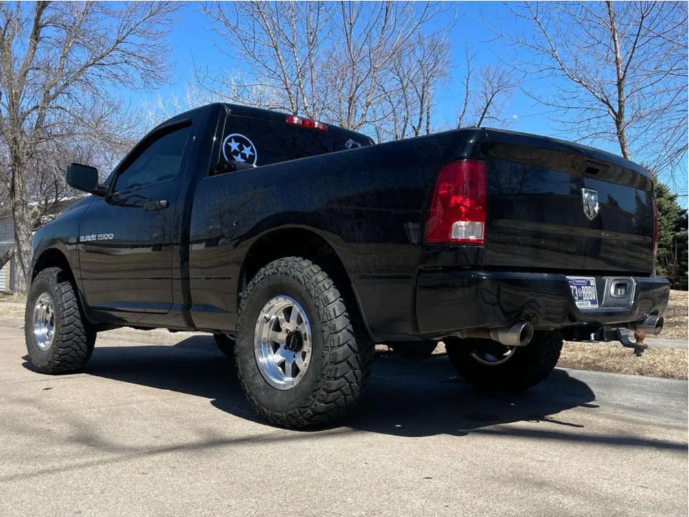2012 Ram 1500 with 17x9 -12 Raceline Defender and 35/12.5R17 Kenda ...