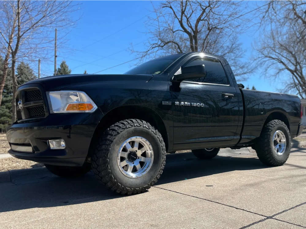 2012 Ram 1500 with 17x9 -12 Raceline Defender and 35/12.5R17 Kenda ...