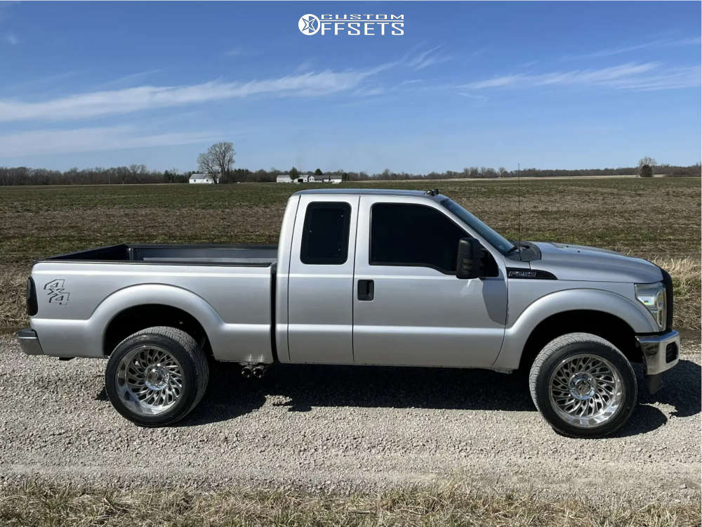 2011 Ford F-250 Super Duty with 22x12 -51 Cali Offroad Switchback and ...