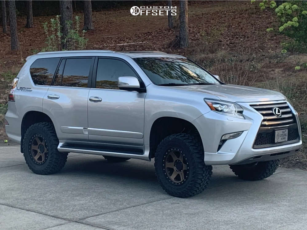 2016 Lexus GX460 with 18x9 18 Method Con6 and 33/12.5R18 Yokohama ...