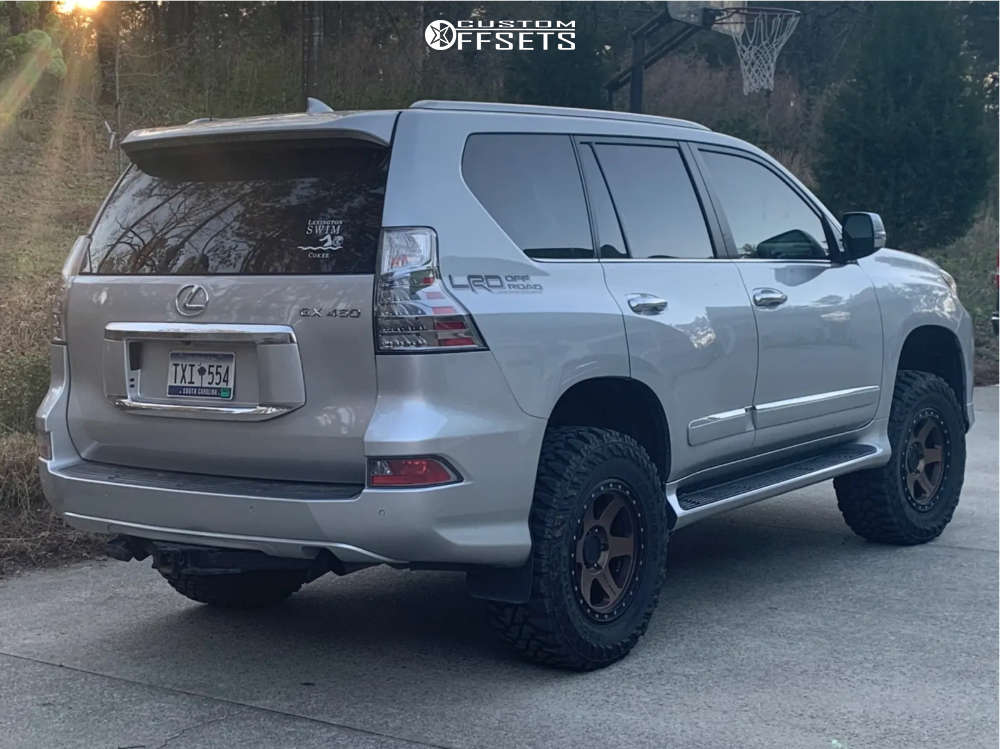 2016 Lexus GX460 with 18x9 18 Method Con6 and 33/12.5R18 Yokohama ...