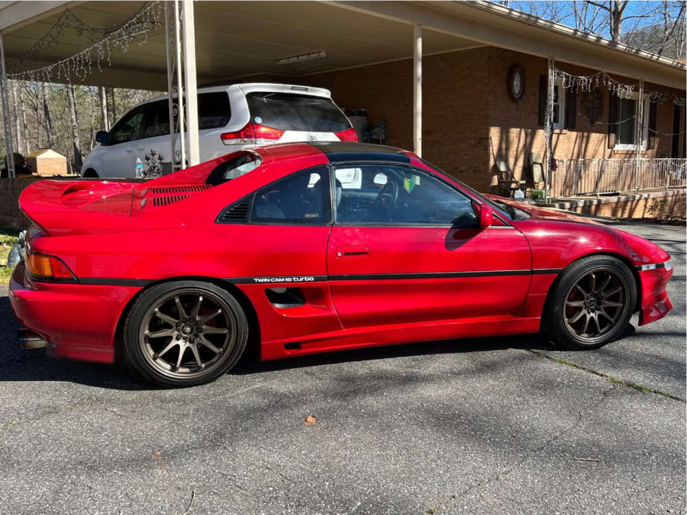 1991 Toyota MR2 with 17x8 30 JNC Jnc006 and 215/45R17 Hankook Ventus V2 ...