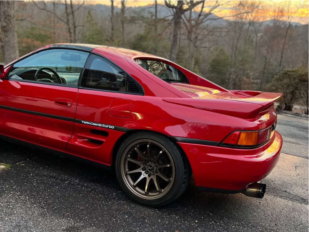 1991 Toyota MR2 with 17x8 30 JNC Jnc006 and 215/45R17 Hankook Ventus V2 ...