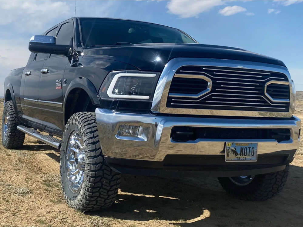 2012 Ram 2500 with 20x9 12 Vision Bomb and 35/12.5R20 Radar Renegade Rt ...