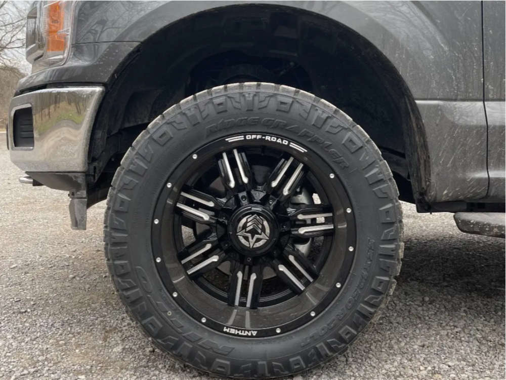 2020 Ford F-150 with 20x10 -24 Anthem Off-Road Equalizer and 33/12.5R20 Nitto Ridge Grappler and ...