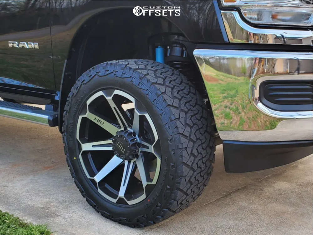 2021 Ram 2500 with 22x10 -20 Tuff T05 and 35/12.5R22 Venom Power Terra ...