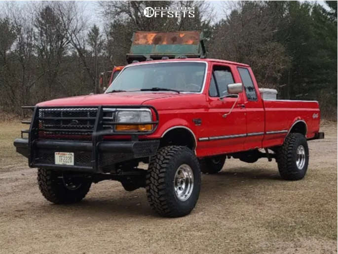 1996 Ford F-250 with 16x10 -32 Ultra 164 and 315/75R16 Mastercraft ...