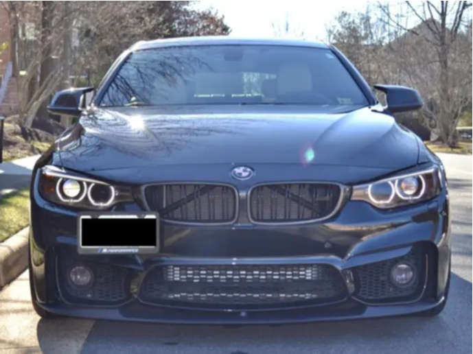 2016 BMW 435i Gran Coupe with 19x8.5 35 Ferrada FR2 and 225/35R19 ...