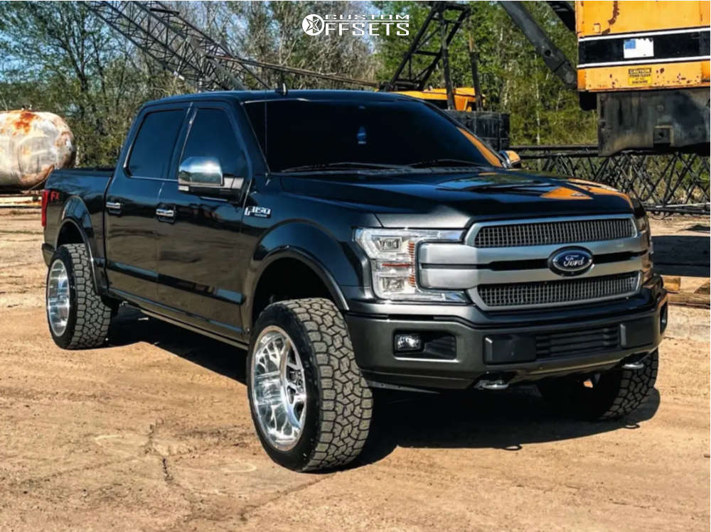 2018 Ford F-150 with 22x12 -51 Fuel Forged Ff45 and 33/12.5R22 Toyo ...