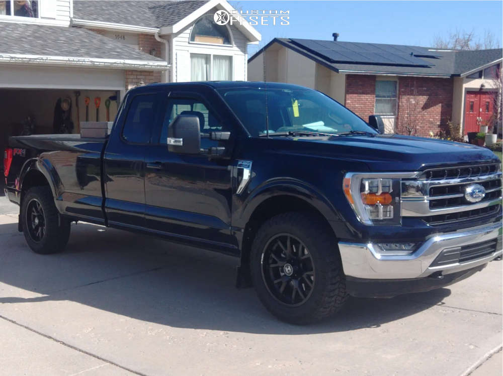 2021 Ford F-150 with 20x9 12 Hostile Rage and 275/60R20 Patriot Patriot ...