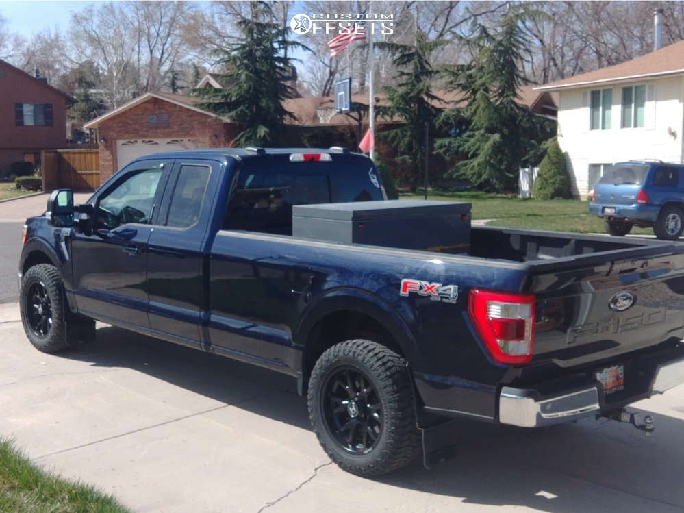 2021 Ford F-150 with 20x9 12 Hostile Rage and 275/60R20 Patriot Patriot ...