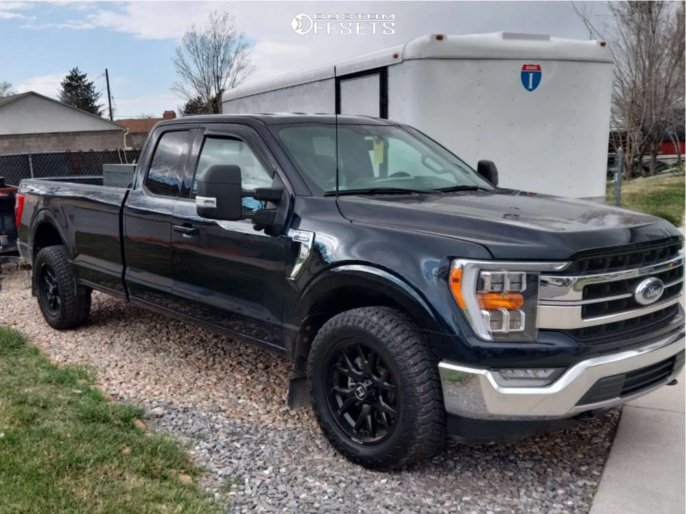2021 Ford F-150 with 20x9 12 Hostile Rage and 275/60R20 Patriot Patriot ...