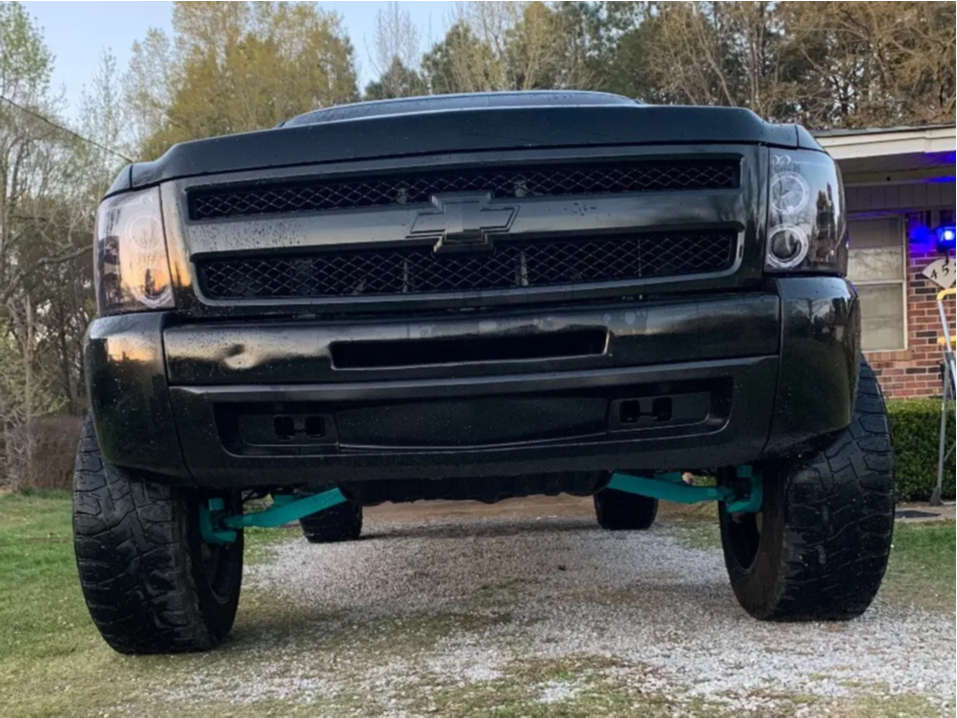 2010 Chevrolet Silverado 1500 with 20x12 -46 XF Offroad Xf-224 and 35/ ...