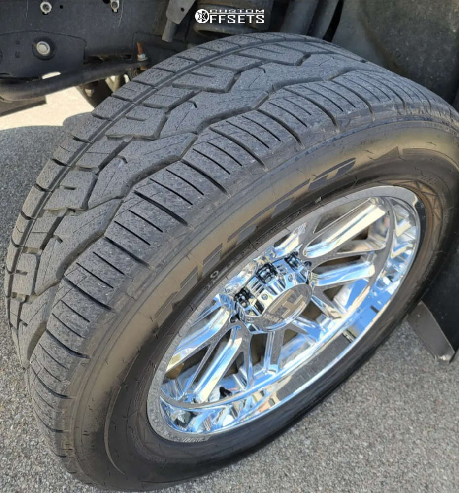 2020 Ram 2500 with 22x10 -25 Hostile Vulcan and 305/50R22 Nitto NT420V ...