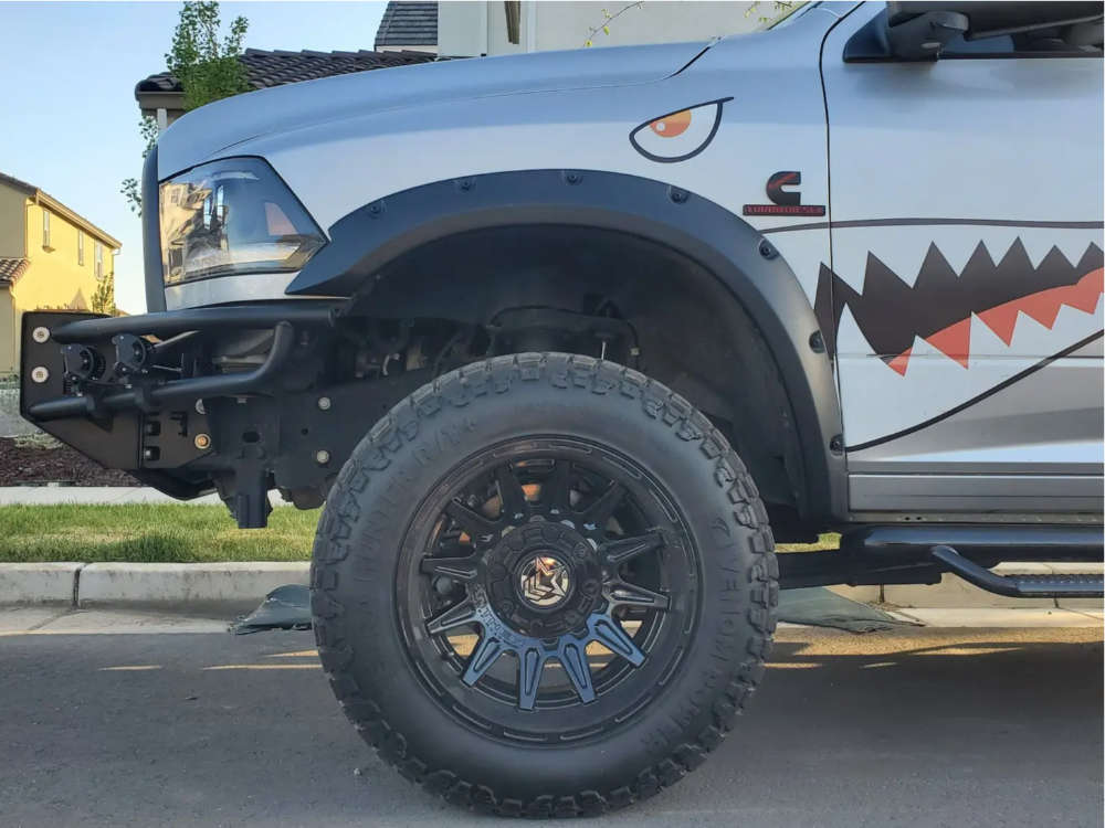 2014 Ram 2500 with 20x12 -44 Anthem Off-Road Liberty and 35/12.5R20 ...
