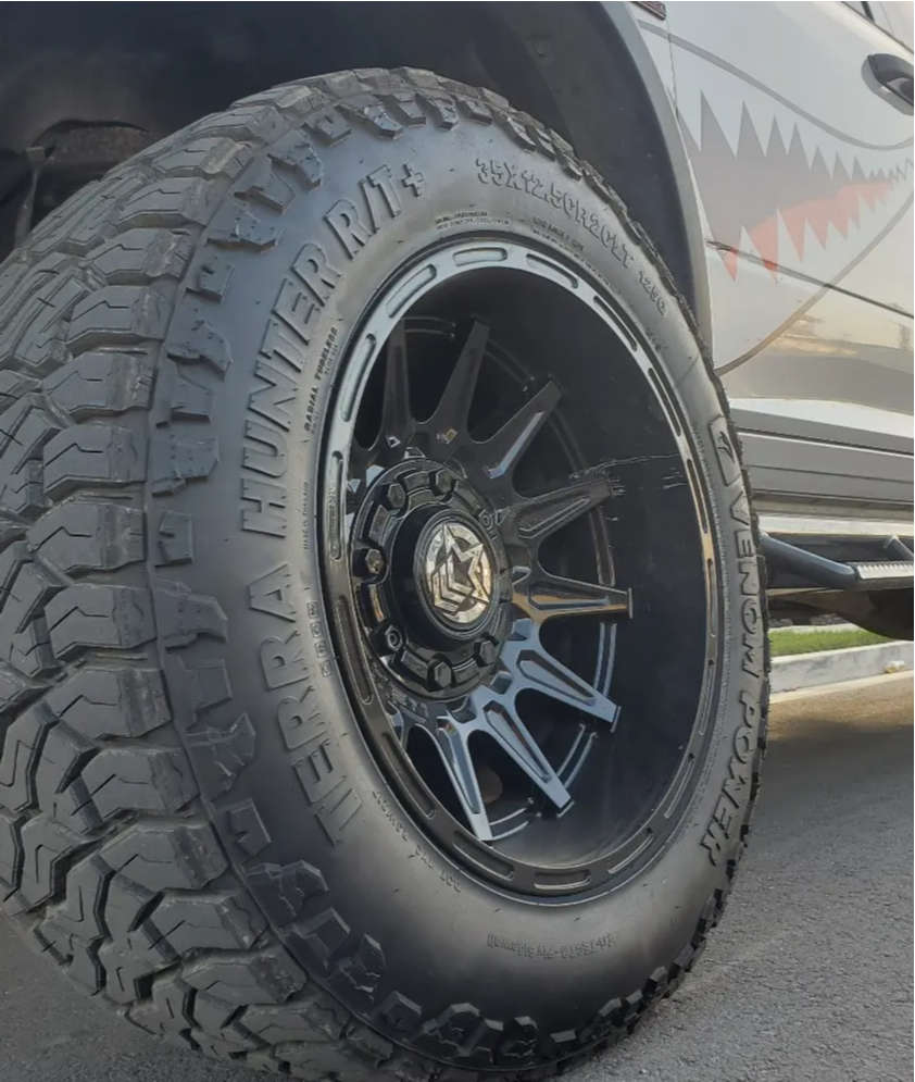 2014 Ram 2500 with 20x12 -44 Anthem Off-Road Liberty and 35/12.5R20 ...