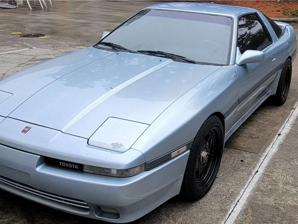 1990 Toyota Supra with 17x9 22 Autostrada Modena and 245/45R17 ...