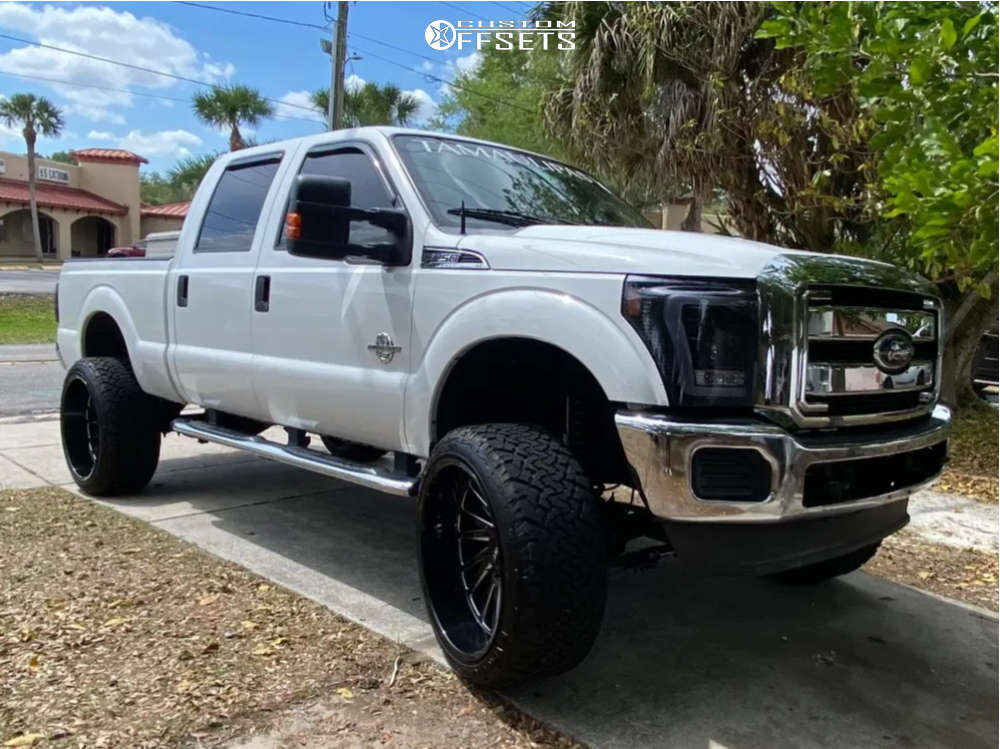 2012 Ford F-250 Super Duty with 26x14 -72 Tuff T2a and 37/13.5R26 Venom ...
