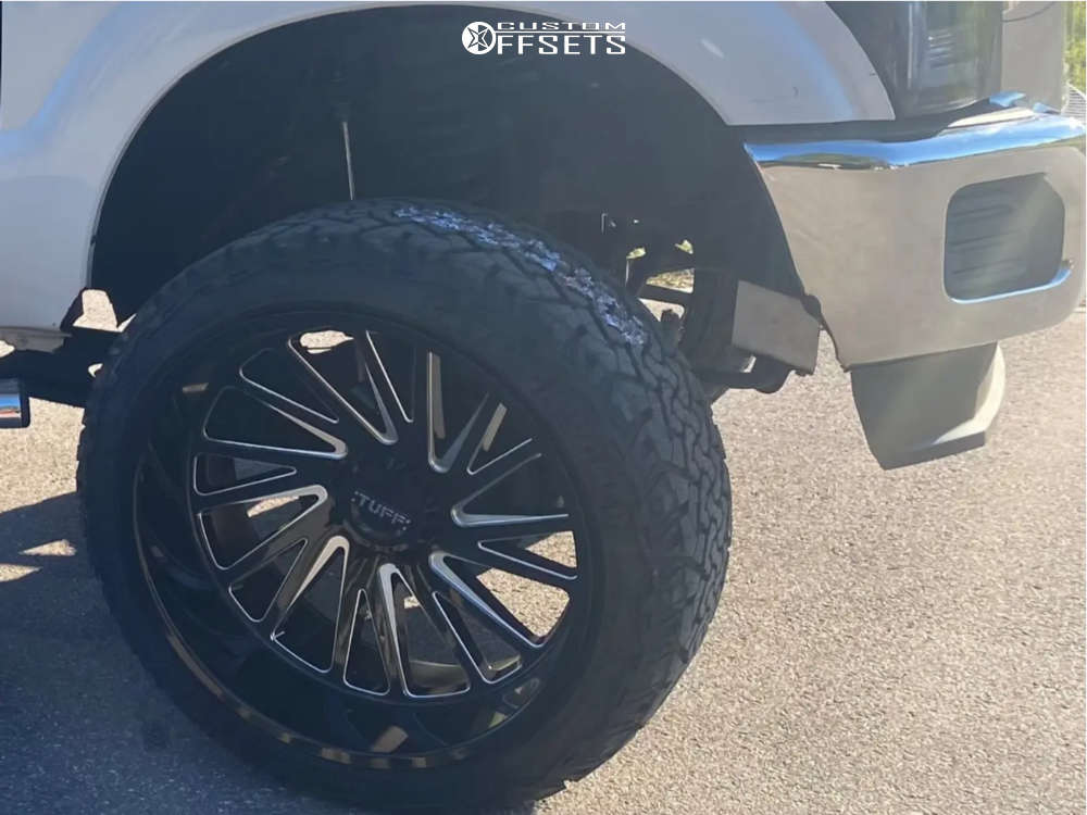 2012 Ford F-250 Super Duty with 26x14 -72 Tuff T2a and 37/13.5R26 Venom ...
