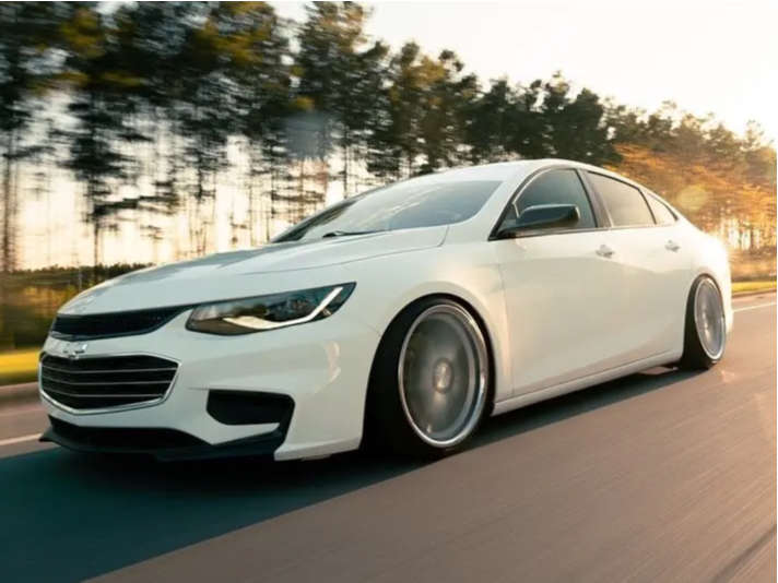 2018 Chevrolet Malibu with 19x8.5 15 Ferrada FR2 and 215/35R19 Landsail ...