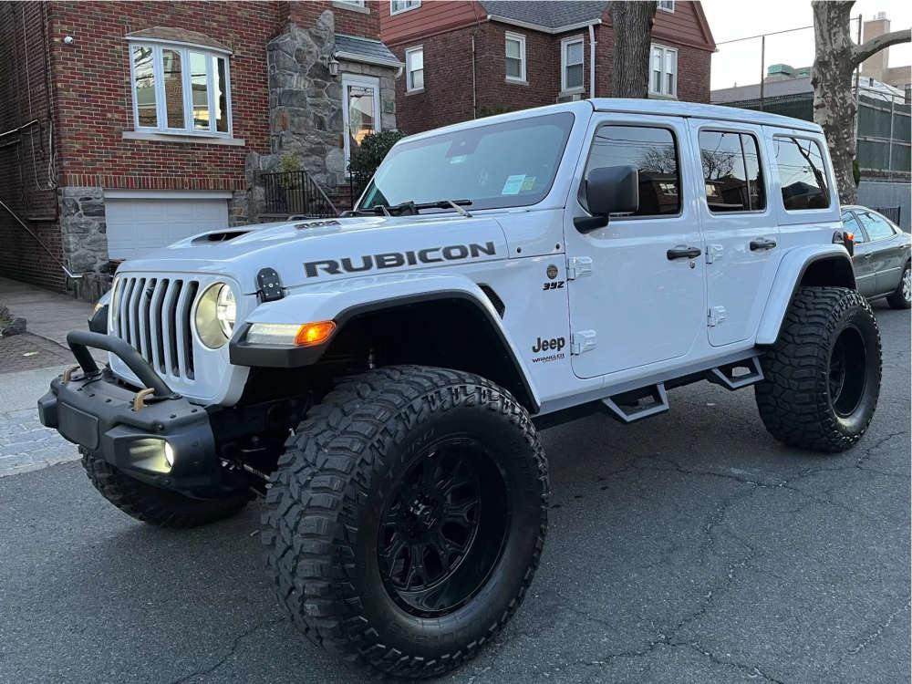 2021 Jeep Wrangler with 20x12 -44 TIS 560B and 38/15.5R20 Cooper ...