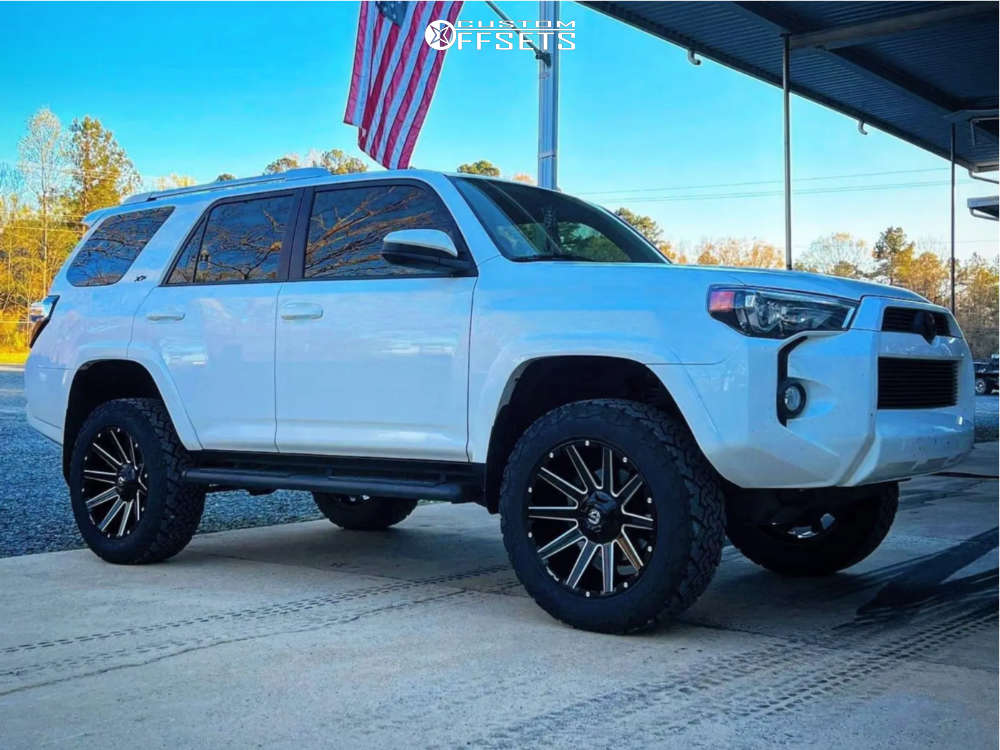 2018 Toyota 4Runner with 20x9 2 Fuel Contra and 275/60R20 Venom Power ...