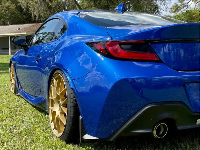 2022 Subaru BRZ with 18x8 45 Enkei Raijin and 215/40R18 Michelin Pilot ...