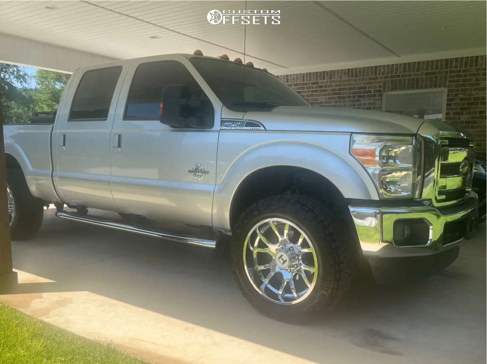 2016 Ford F-250 Super Duty with 22x10 -25 Hostile Rage and 295/55R22 ...