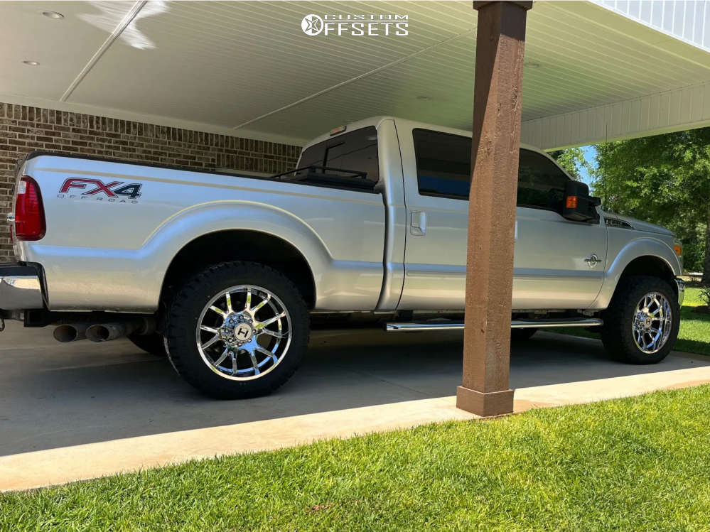 2016 Ford F-250 Super Duty with 22x10 -25 Hostile Rage and 295/55R22 ...