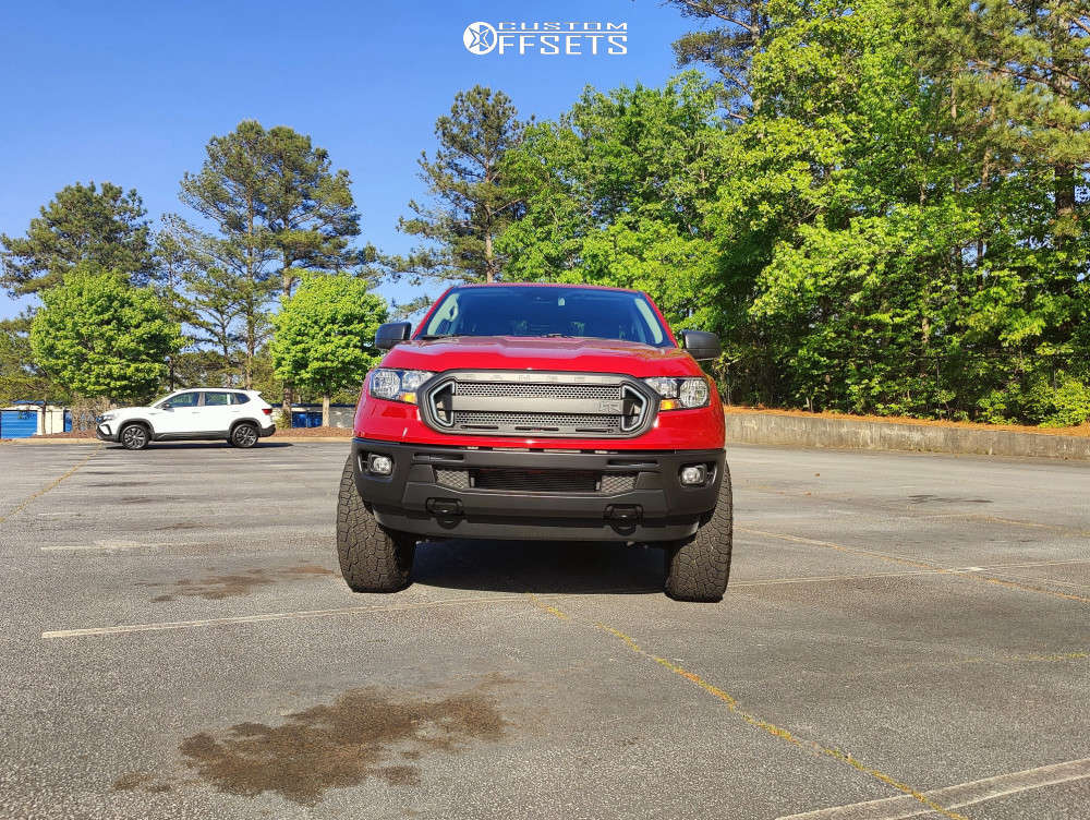 2021 Ford Ranger with 18x9 0 9SiX9 SIX-1 Truck/SUV and 275/65R18 Kumho ...