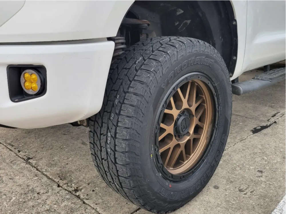 2014 Toyota Tundra with 20x9 18 KMC Km535 and 35/12.5R20 Yokohama ...