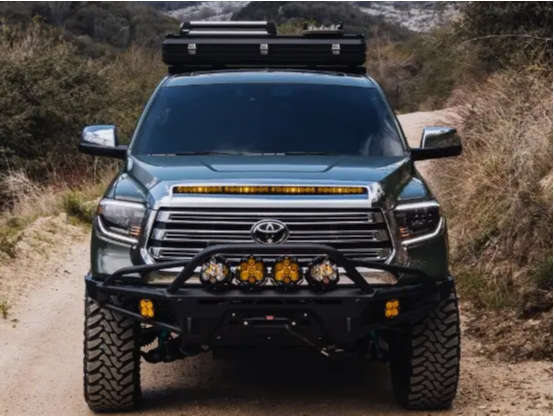 2021 Toyota Tundra with 17x8.5 0 Fifteen52 Offroad Traverse Hd and 35/ ...